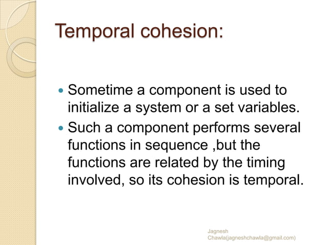 Cohesion And Coupling Pptx Computing Technology And Computing