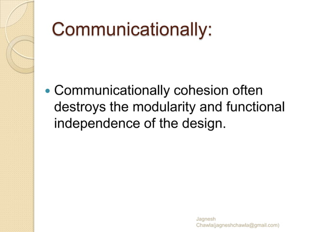 Cohesion & Coupling | PPTX | Computing | Technology & Computing
