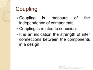 Cohesion & Coupling | PPTX