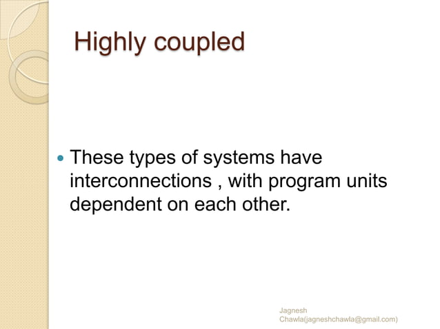 Cohesion And Coupling Pptx Computing Technology And Computing