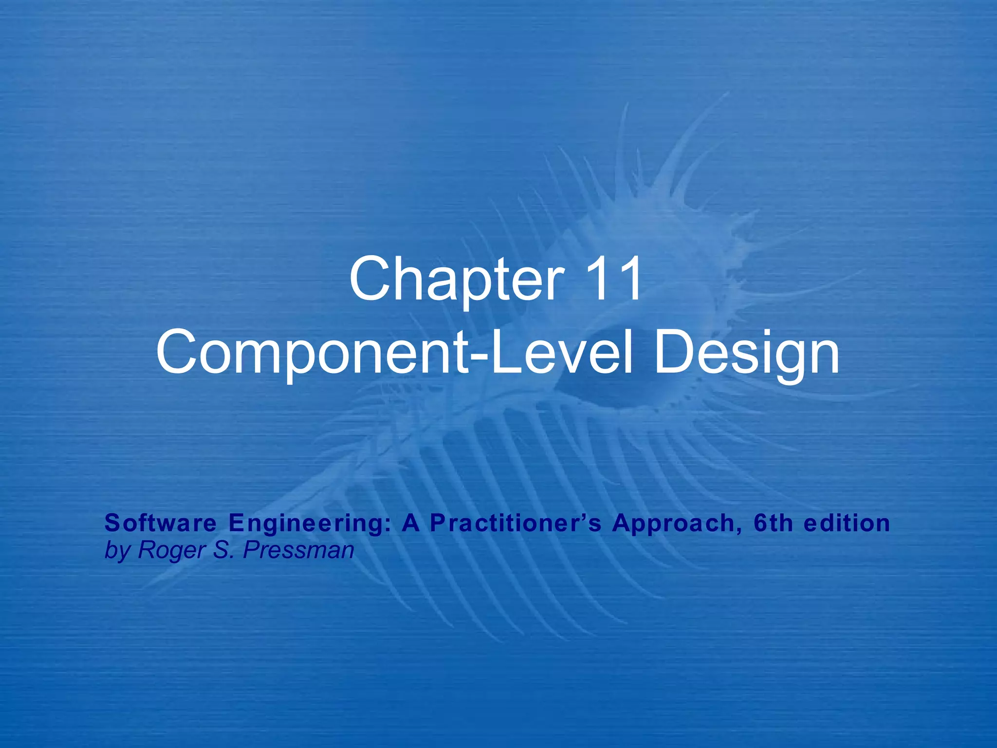 Software engg. pressman_ch-11 | PPT | Programming Languages | Computing