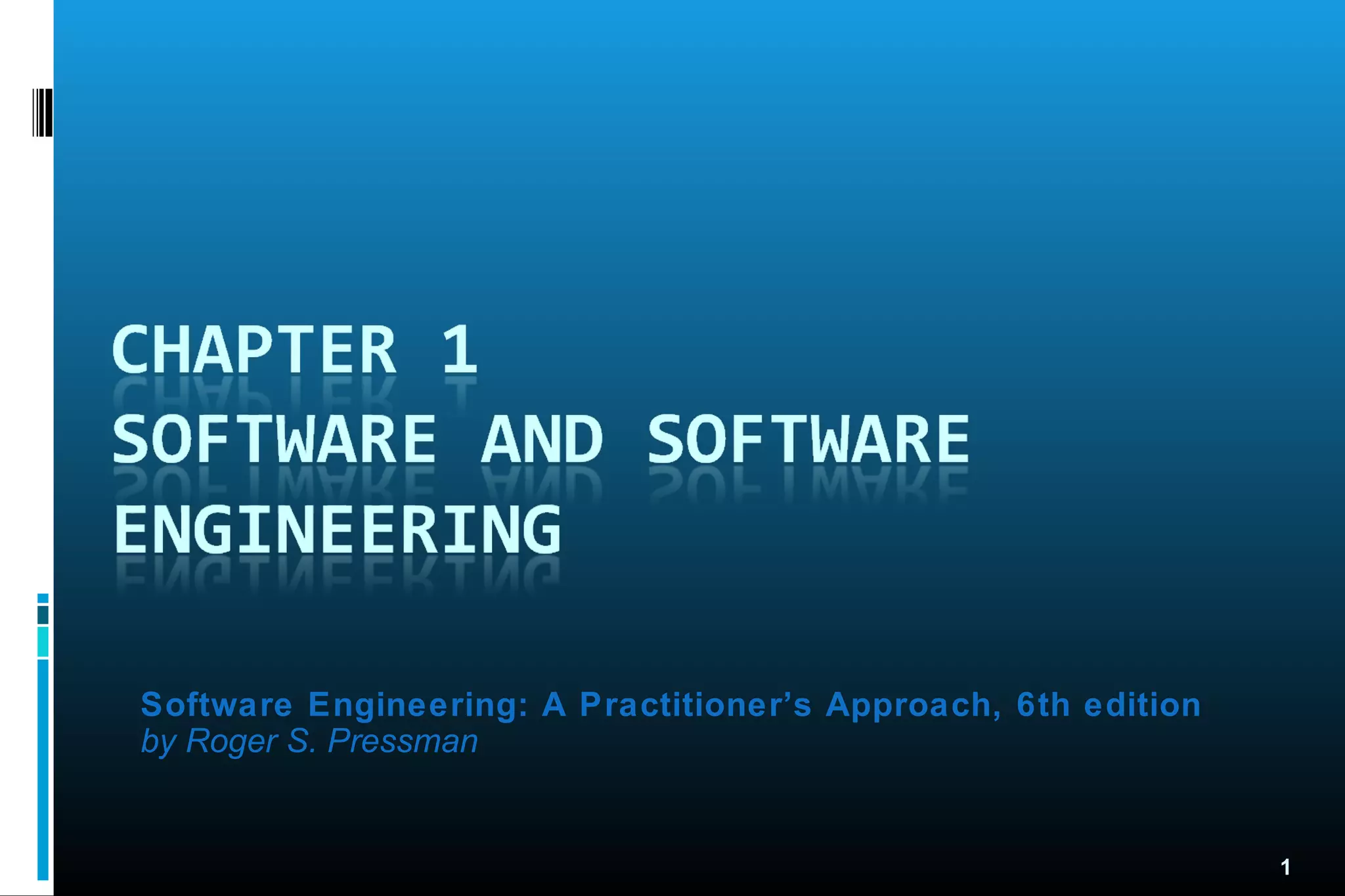Software engg. pressman_ch-1 | PPT