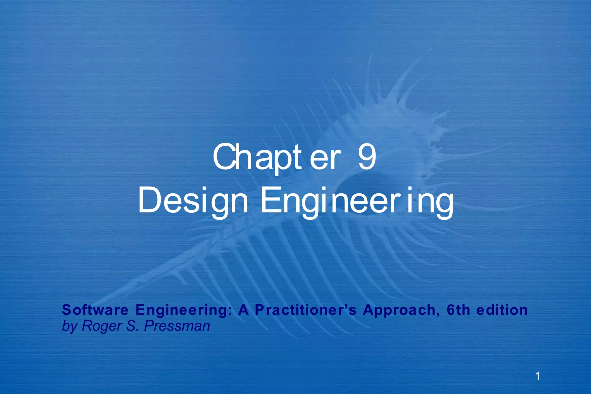 Software engg. pressman_ch-9 | PPT