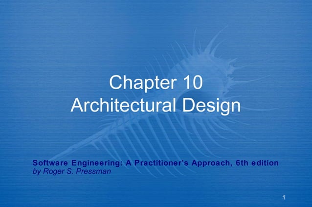 Software engg. pressman_ch-10 | PPT