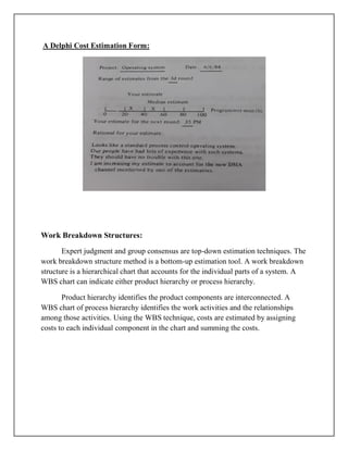 Software Cost Estimation Techniques | PDF
