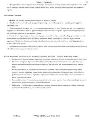 Software engg unit 2 | PDF