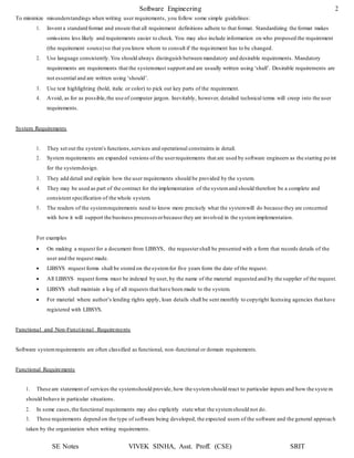 Software engg unit 2 | PDF