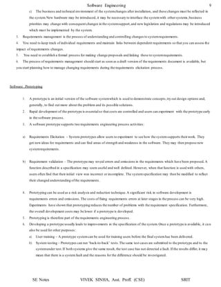 Software engg unit 2 | PDF