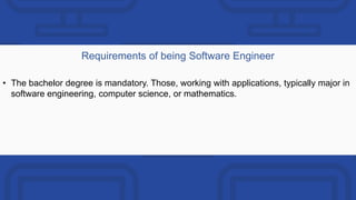 A Software Engineer | PPT