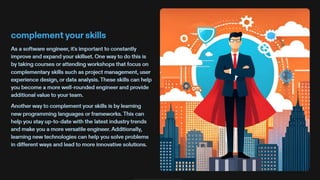 Steps To Become A Software Engineer | PPTX | Technology & Computing