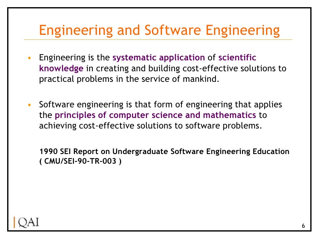 What is Software Engineering?
