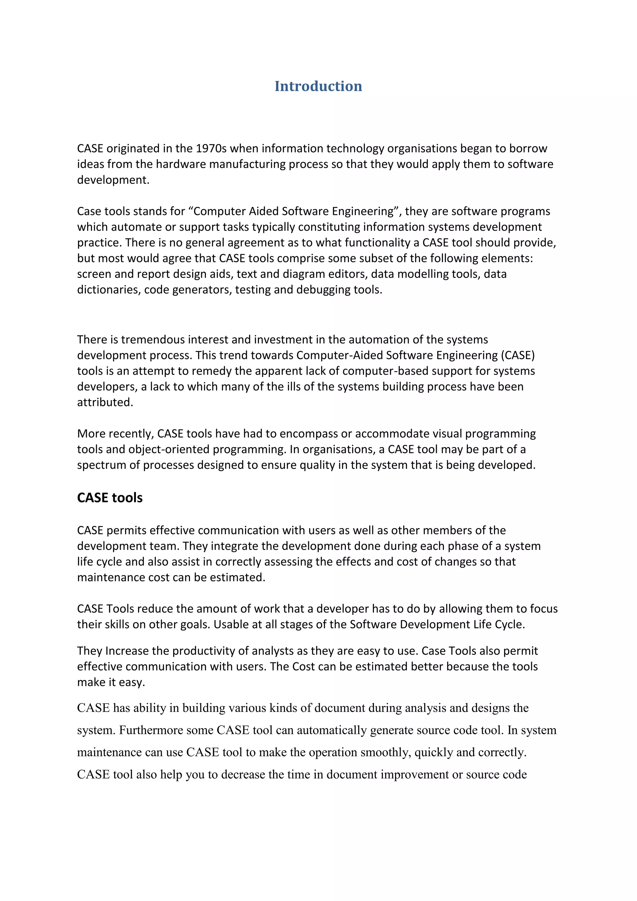 Software engineering | DOCX