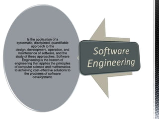Software engineering | PPSX | Computer Software and Applications ...