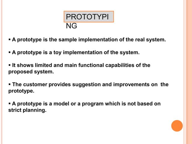 RAD Model & Prototyping Of Software Engineering | PPTX | Operating ...