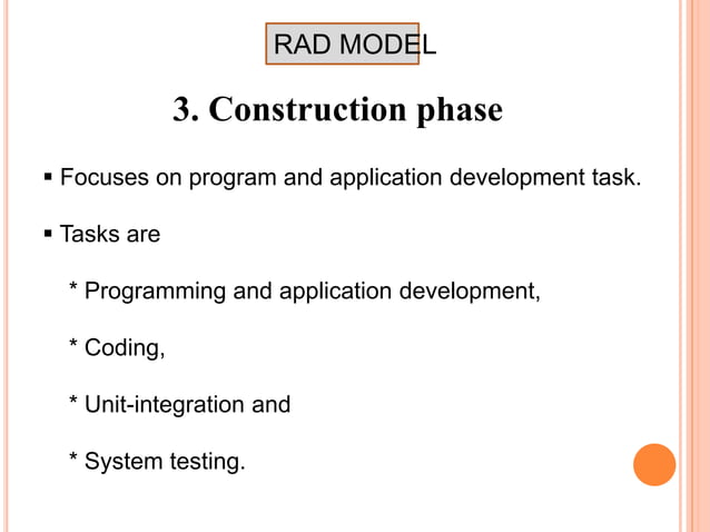 RAD Model & Prototyping Of Software Engineering | PPTX | Operating Systems | Computer Software ...