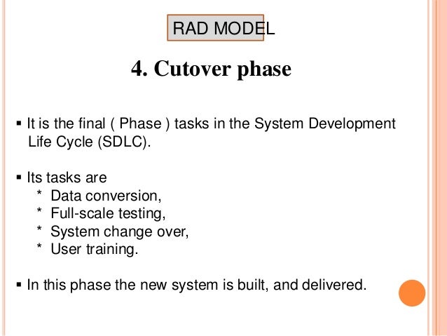 Rad Model And Prototyping Of Software Engineering