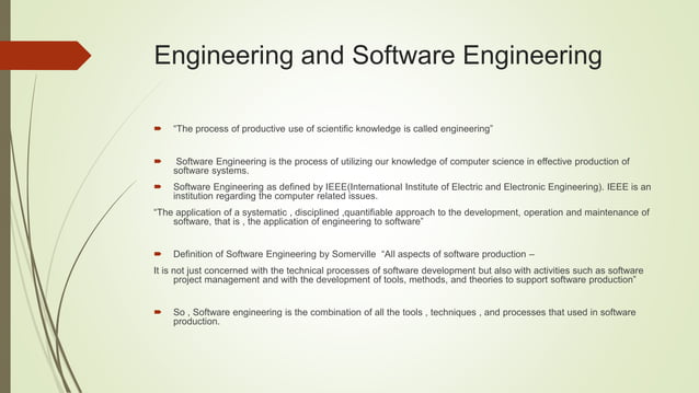 Software Engineering | PPTX