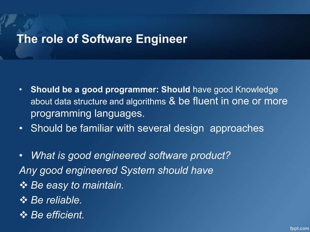 Software engineering | PPT