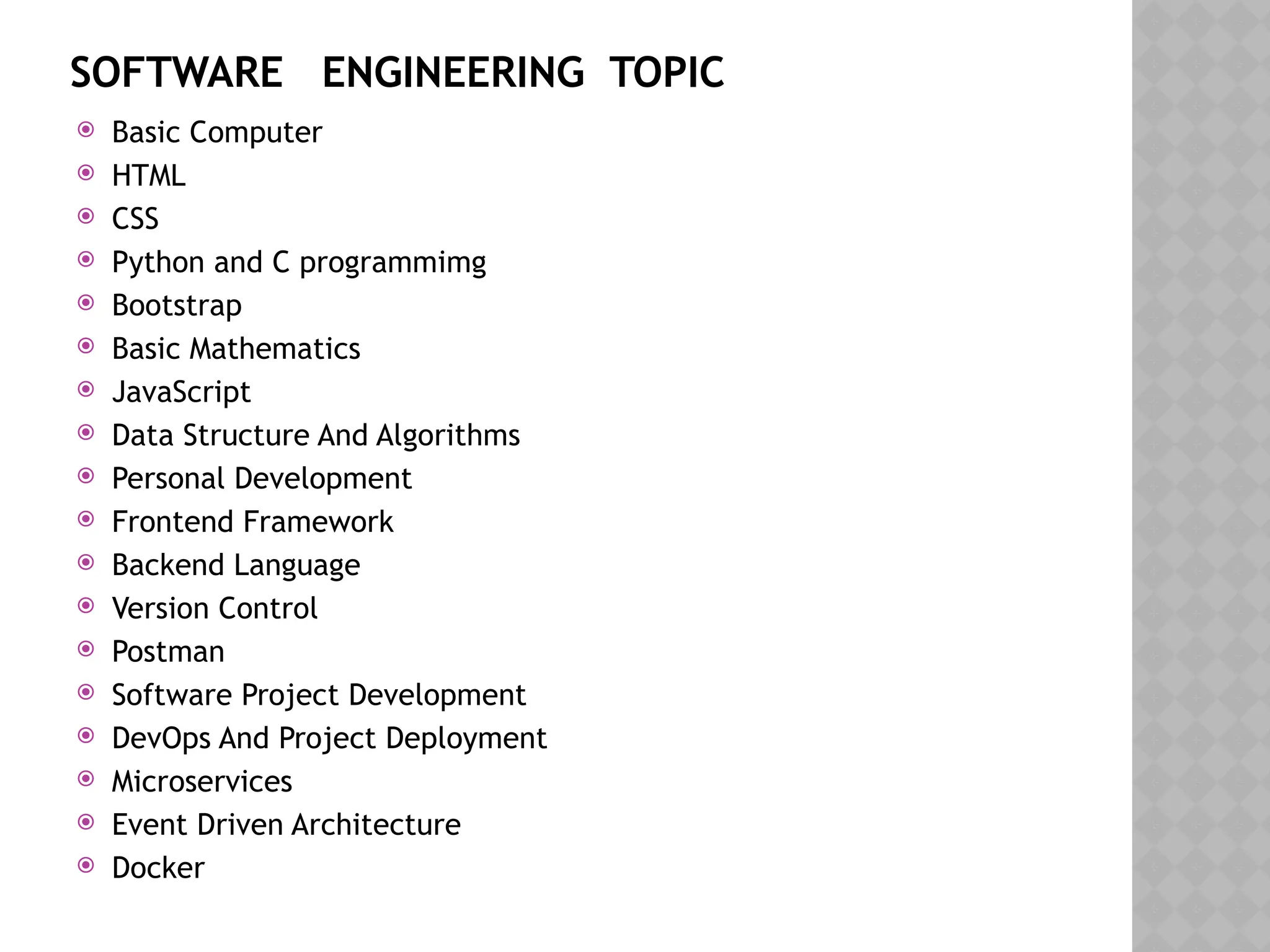 Software engineering | Full stack devlopment | PPT