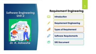 Software Engineering-Unit 2 "Requirement Engineering" by Adi.pdf