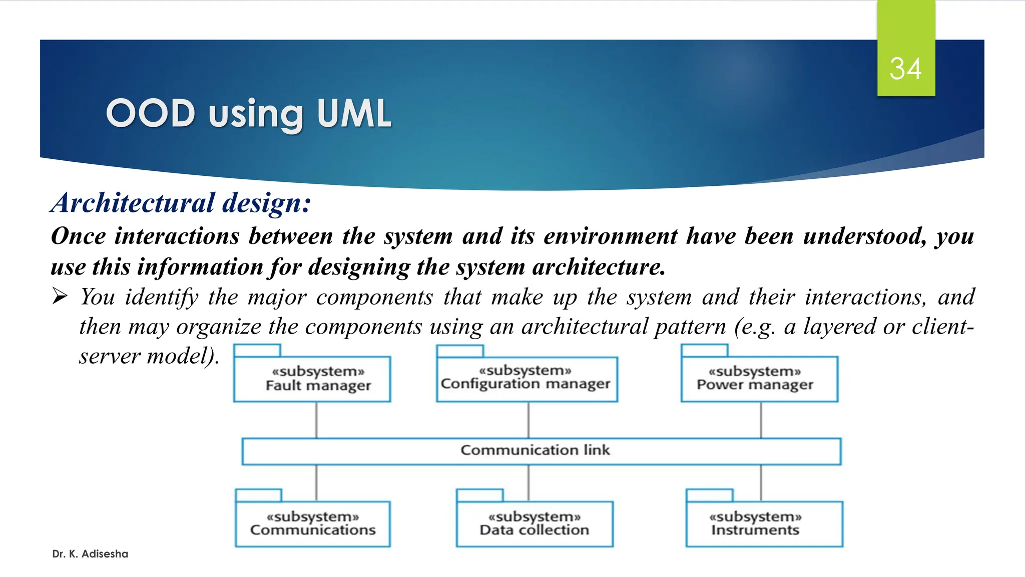 Software Engineering-Unit 4 "Architectural Design" by Adi.pdf