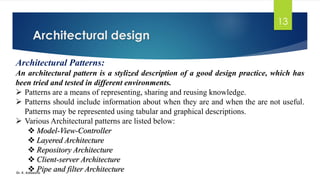 Software Engineering-Unit 4 "Architectural Design" by Adi.pdf
