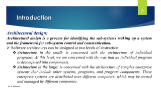Software Engineering-Unit 4 "Architectural Design" by Adi.pdf
