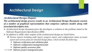 Software Engineering-Unit 4 "Architectural Design" by Adi.pdf