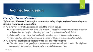Software Engineering-Unit 4 "Architectural Design" by Adi.pdf
