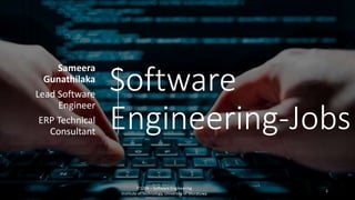 IT1204 - Software Engineering - L10 | PPT