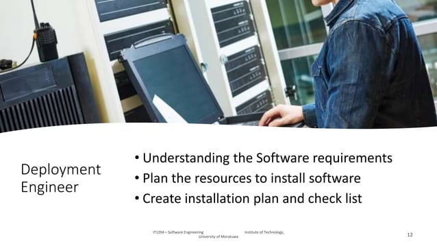 IT1204 - Software Engineering - L10 | PPT