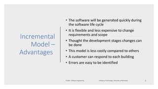 IT1204- Software Engineering - L3 | PPT