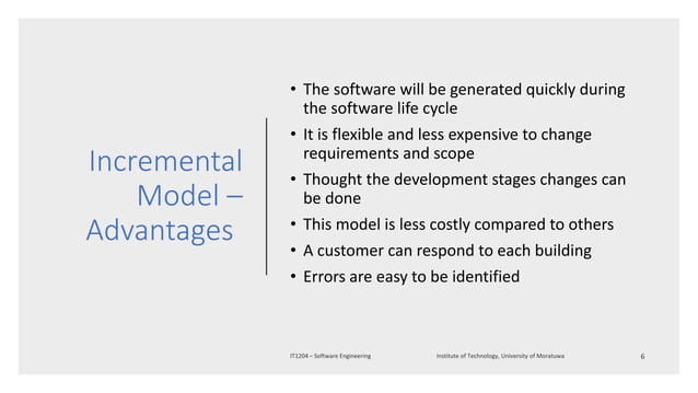 IT1204- Software Engineering - L3 | PPT