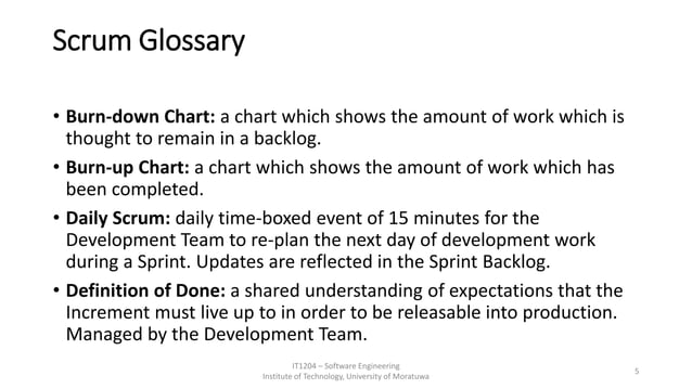 IT1204 - Software Engineering L3- Extended | PPT
