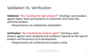 IT1204 - Software Engineering - L4 | PPT