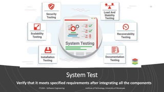 IT1204 - Software Engineering - L7 | PPTX