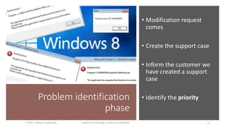 IT1204 - Software Engineering - L9 | PPTX | IT and Internet Support | Internet