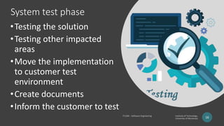 IT1204 - Software Engineering - L9 | PPTX | IT and Internet Support ...