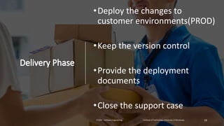 IT1204 - Software Engineering - L9 | PPTX | IT and Internet Support | Internet