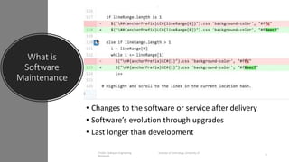IT1204 - Software Engineering - L9 | PPTX | IT and Internet Support ...