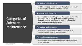 IT1204 - Software Engineering - L9 | PPT