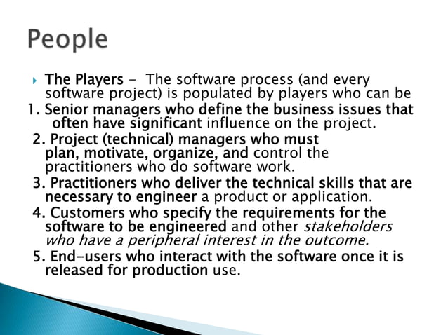 Software engineering project management | PPT Software engineering project management | PPT