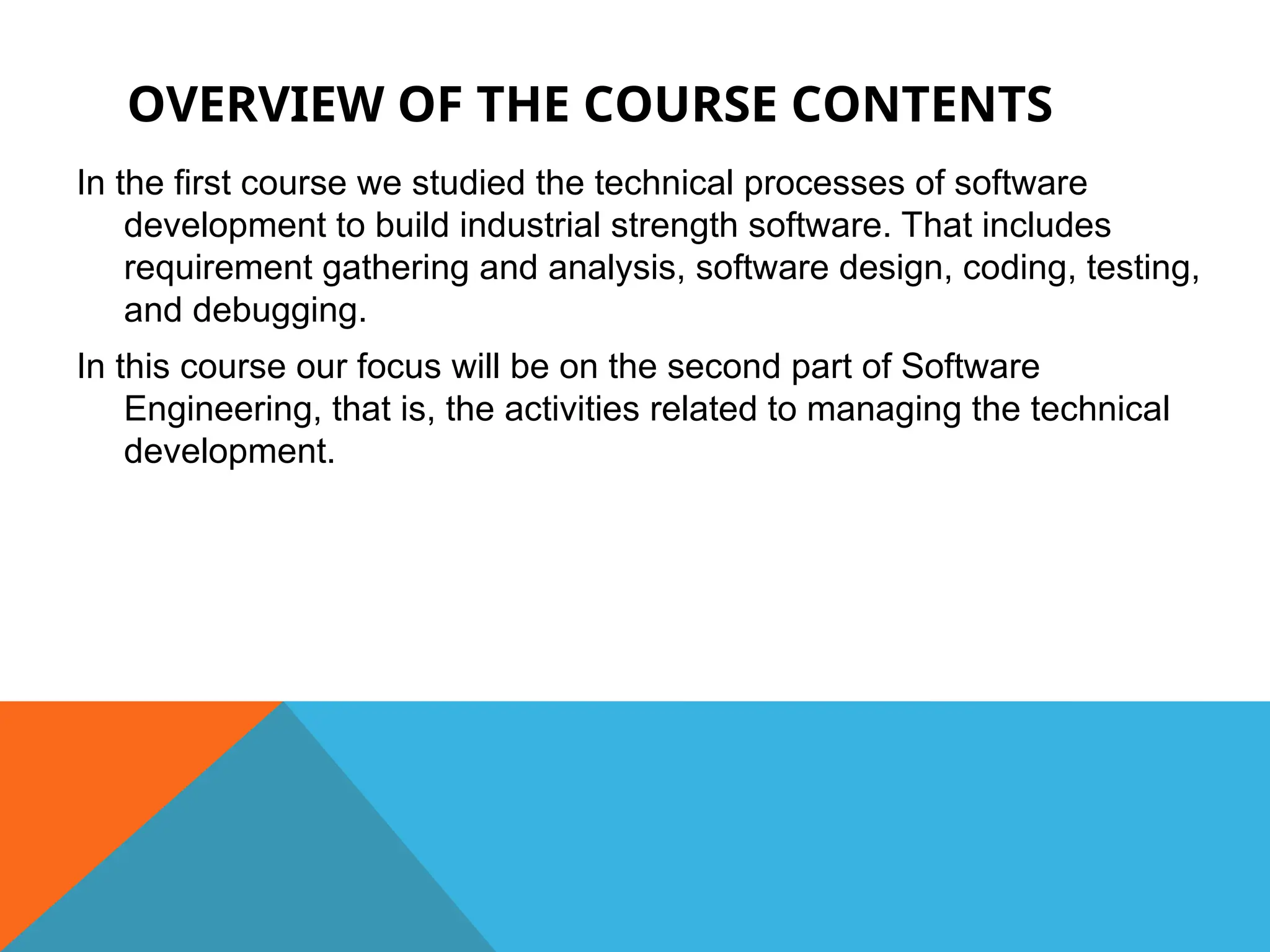 Introduction to Software Engineering.ppt