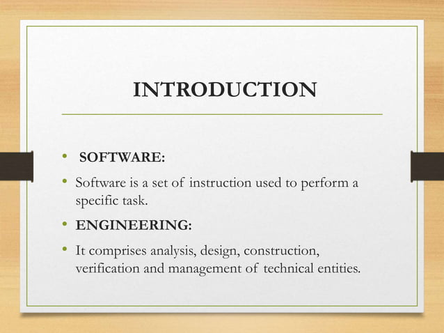 Software engineering | PPTX