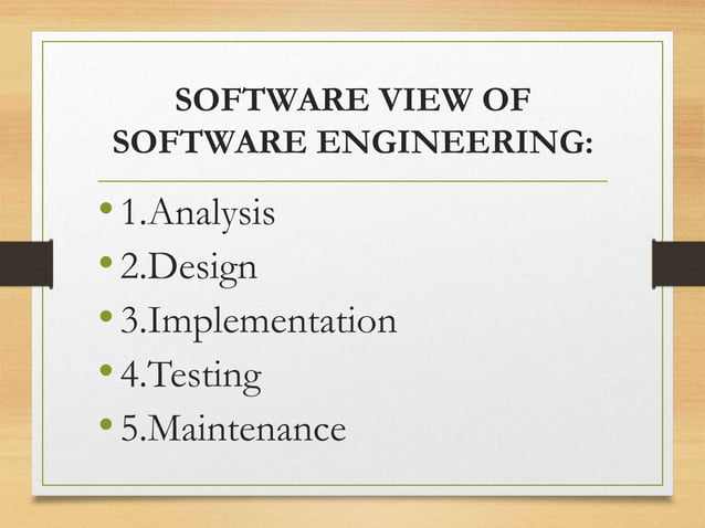 Software engineering | PPTX | Computer Software and Applications | Computing