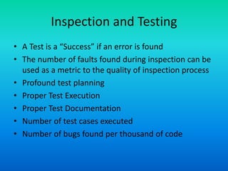 Software engineering 14 software quality metrics | PPT