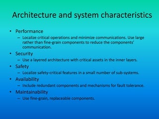 Software engineering 17 architectural design | PPT