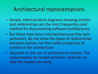 Software engineering 17 architectural design | PPT