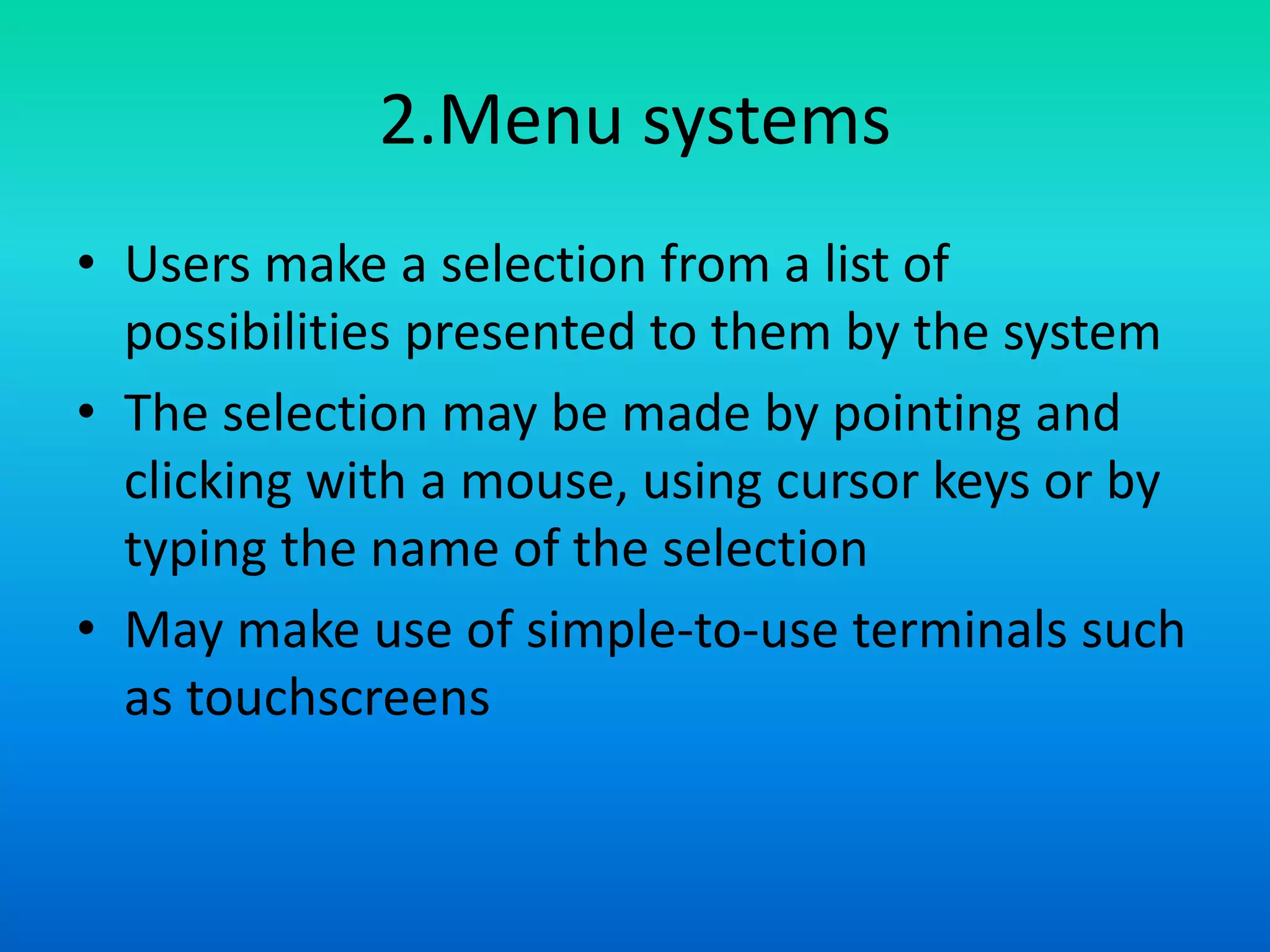 Software engineering 19 user interface design elements | PPTX