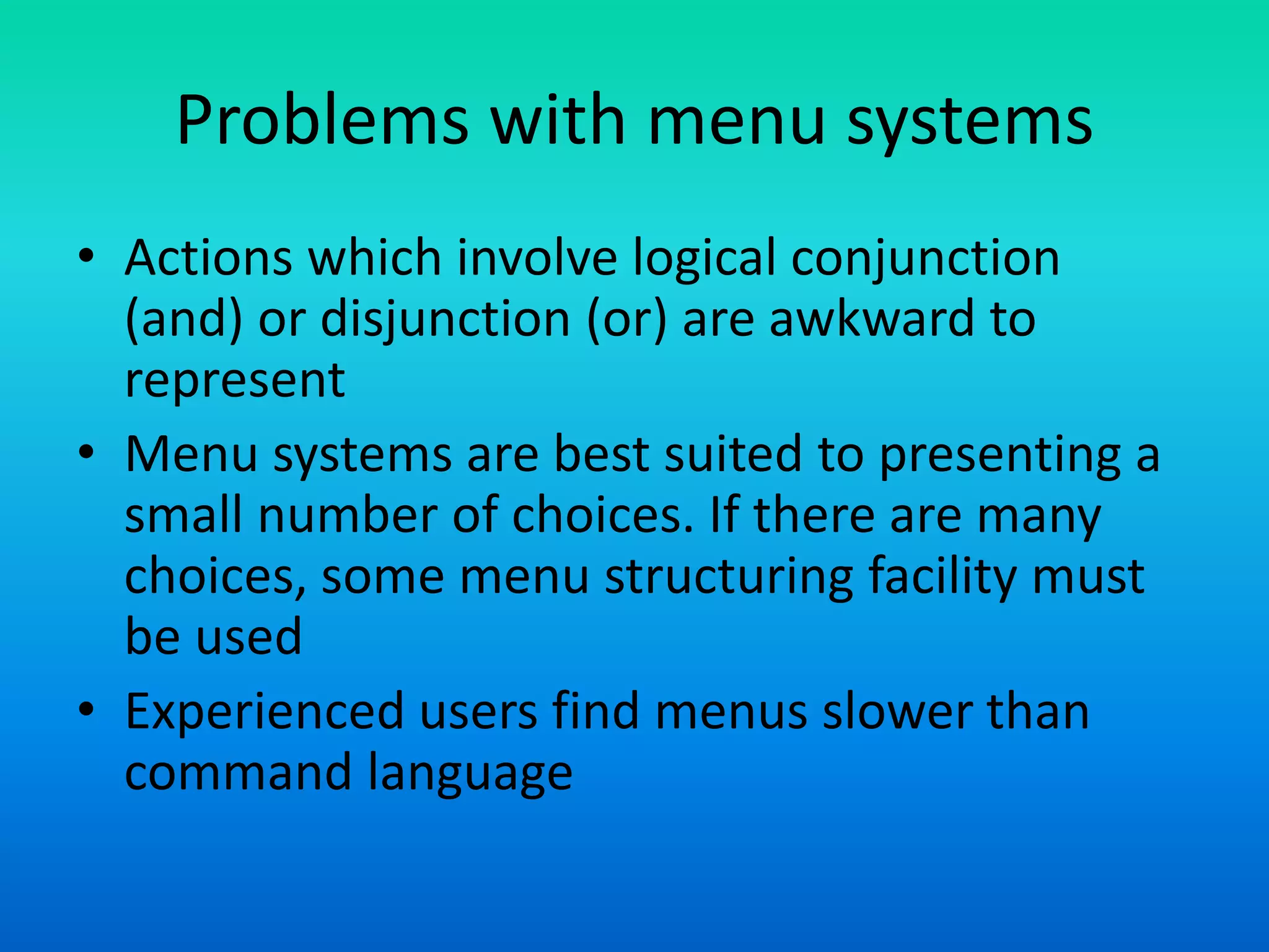 Software engineering 19 user interface design elements | PPTX